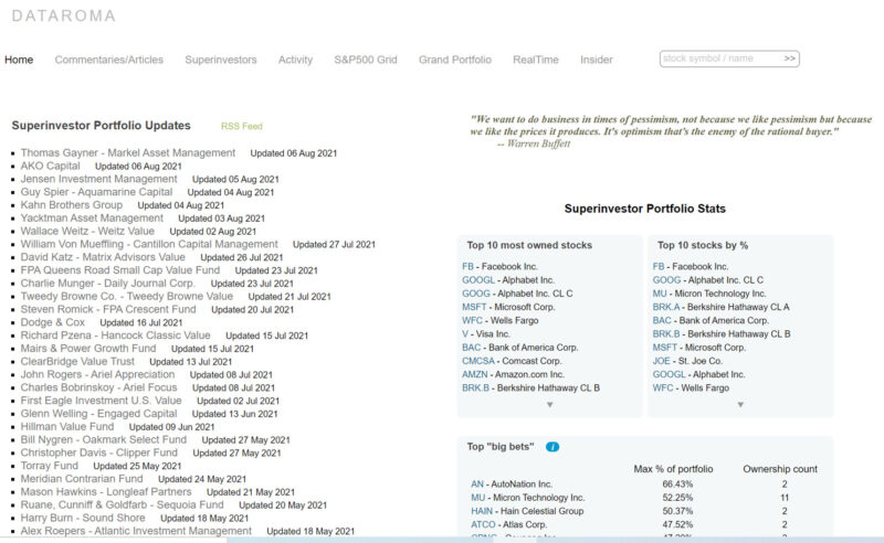 誰よりも早くバフェットの最新ポートフォリオを確認する方法